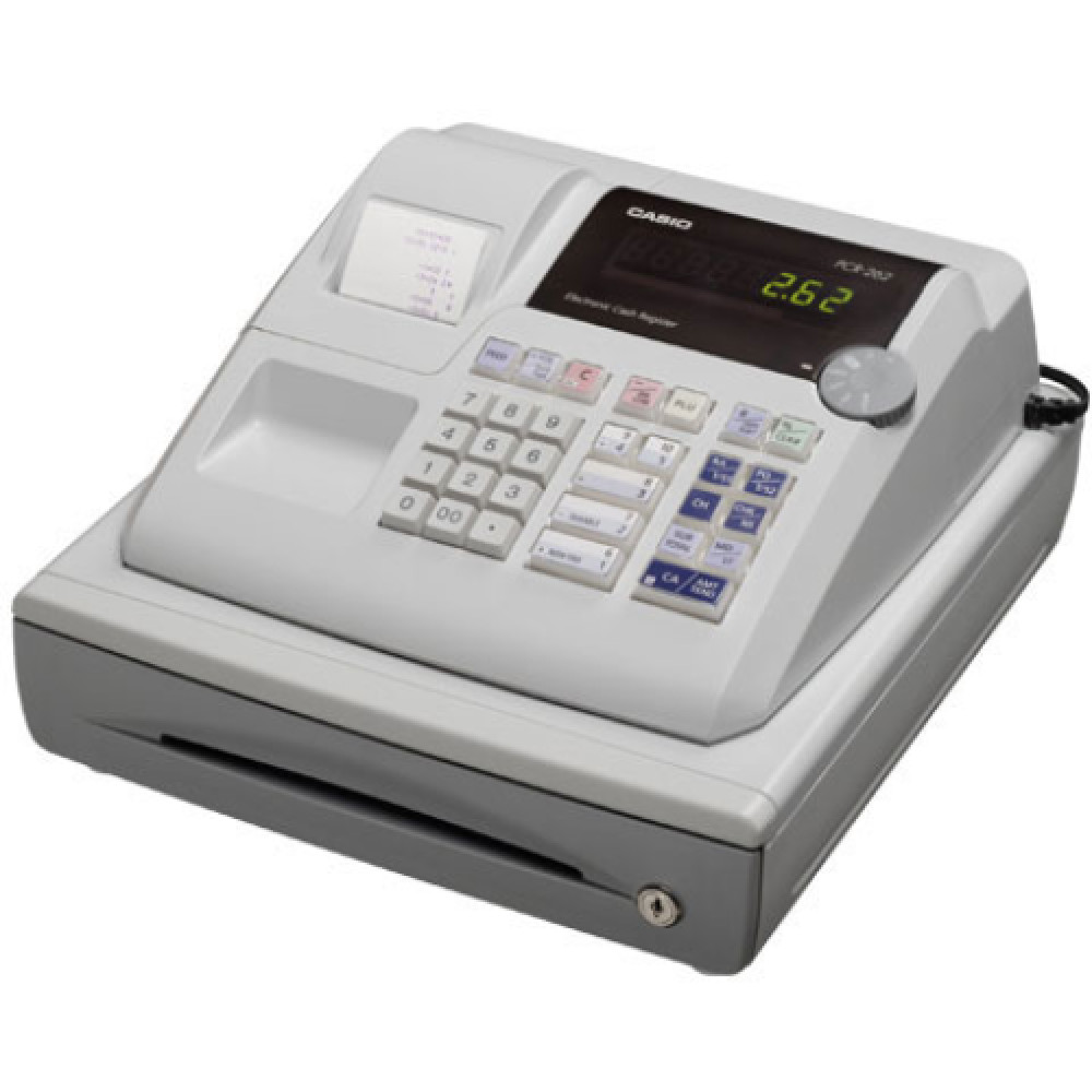 PCR-262 Casio PCR-262 POS Cash Register System - Barcode Discount